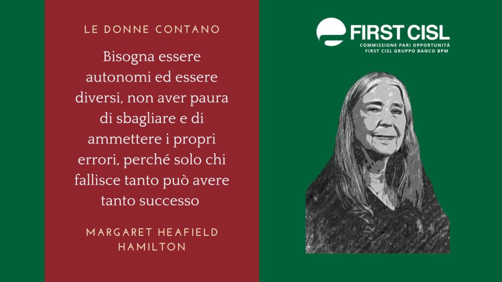 Le donne contano: Margaret Heafield Hamilton – FIRST Gruppo Banco BPM