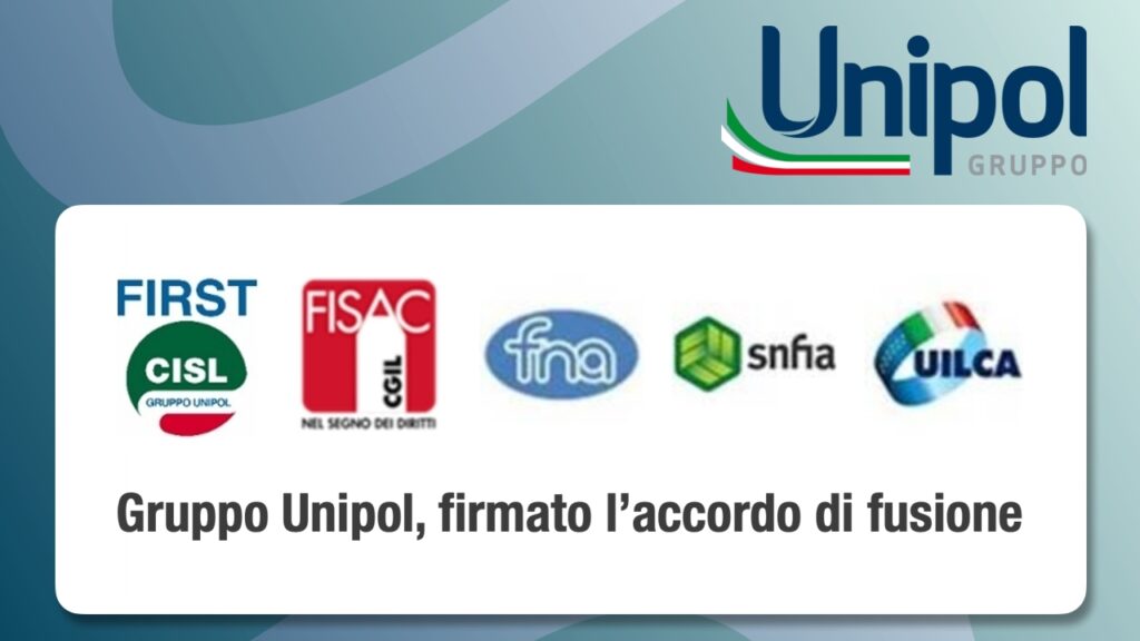 Firmato l’accordo di fusione: nasce Unipol Assicurazioni Spa – FIRST ...