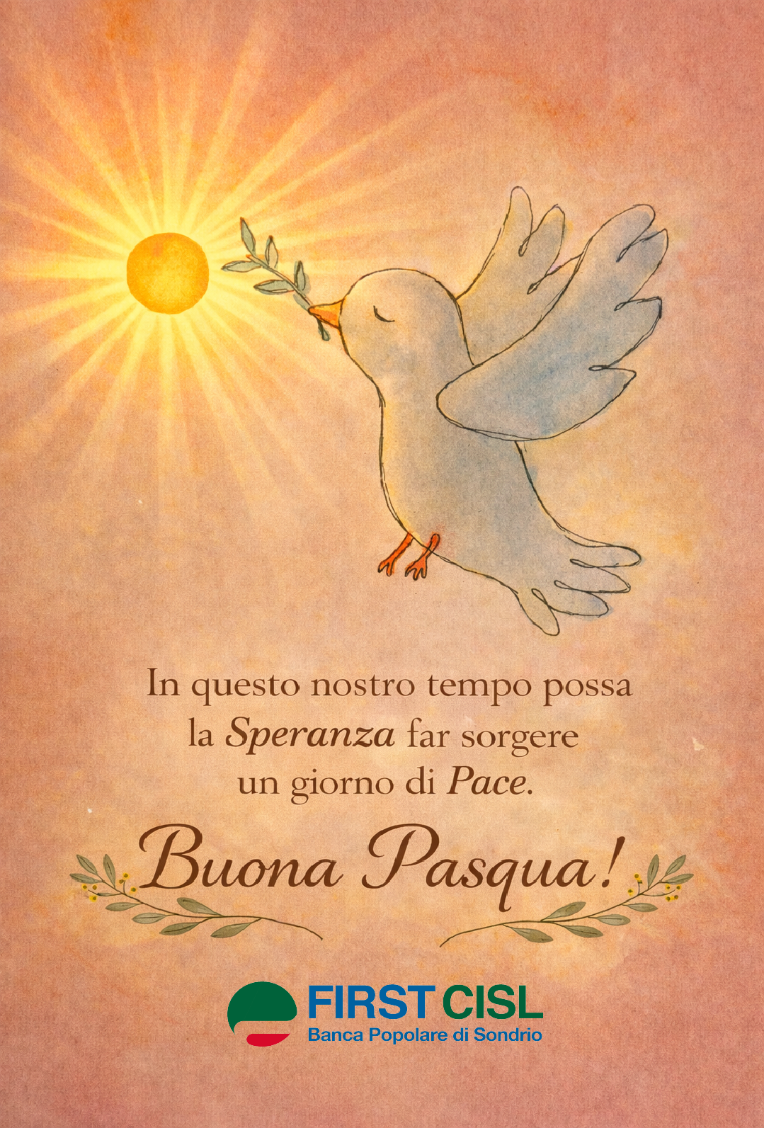 Buona Pasqua – FIRST Banca Popolare di Sondrio