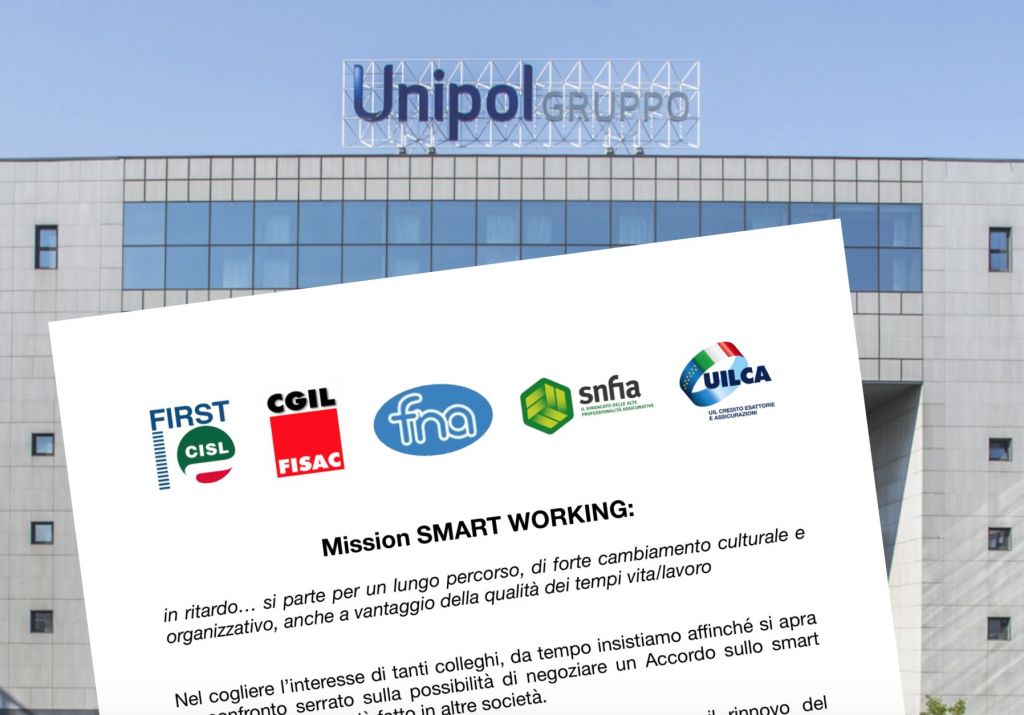 Gruppo Unipol, inizia il confronto sullo smart working – FIRST CISL