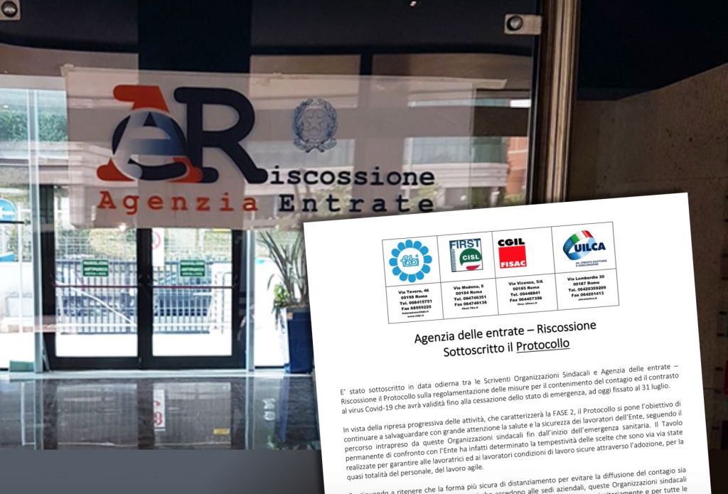 Riscossione, AdeR, sottoscritto il protocollo per fase 2 – FIRST CISL