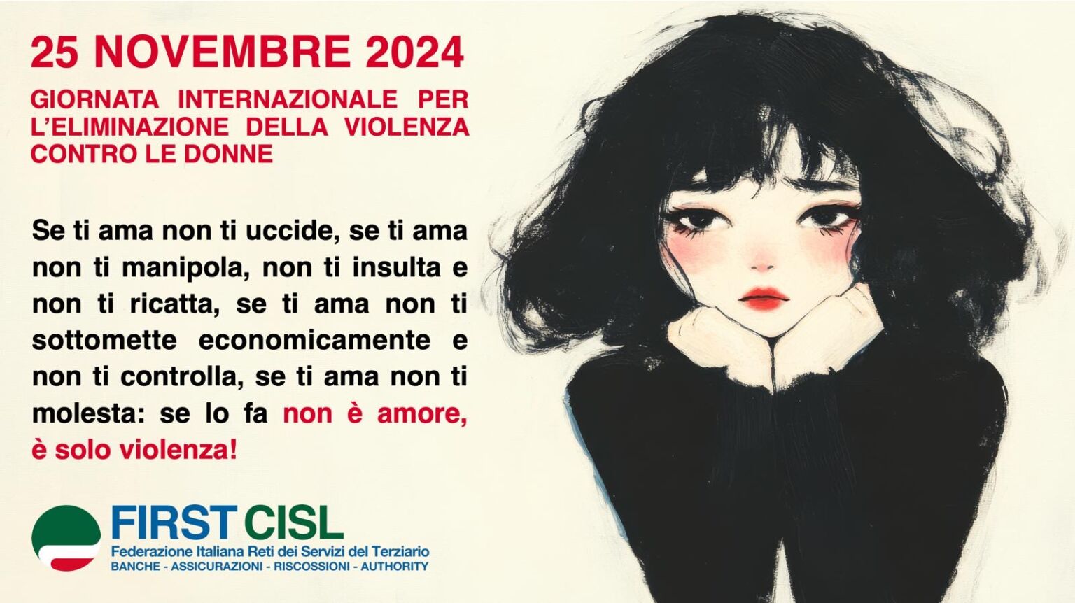 25 novembre, Giornata internazionale per l’eliminazione della violenza contro le donne. Il ...